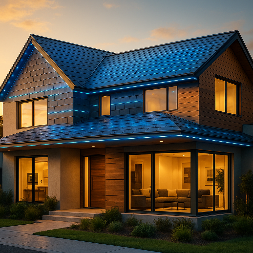 TSolar Roof – Integrated Solar Roof Shingles